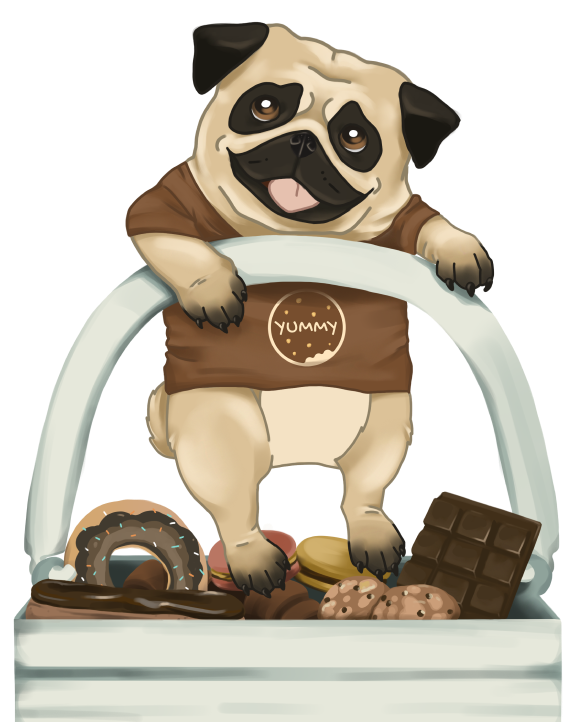 Yummy Pug